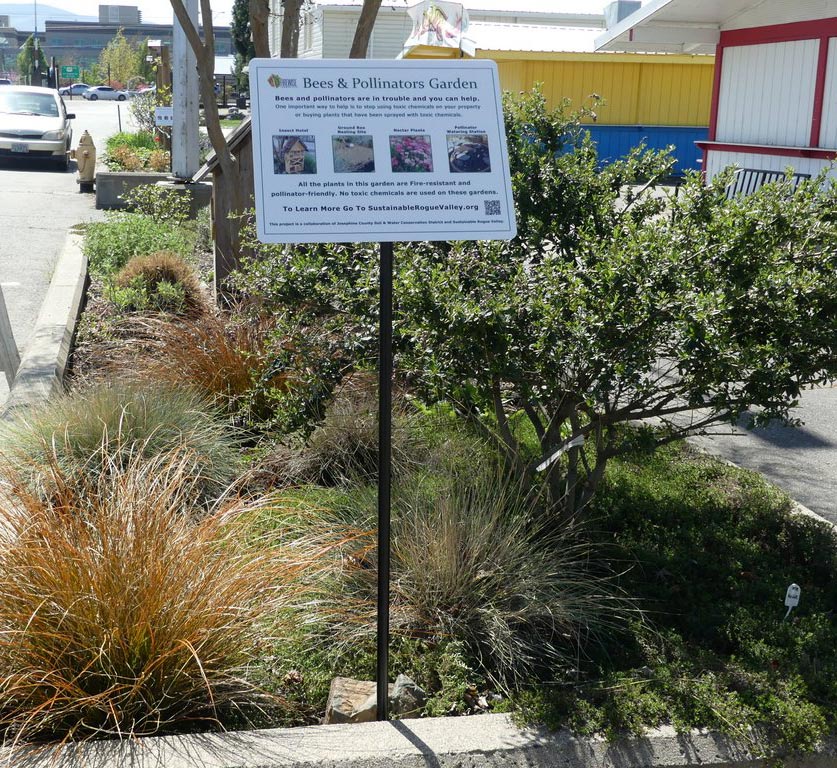 New Permanent Signs for the Fairgrounds Gardens!